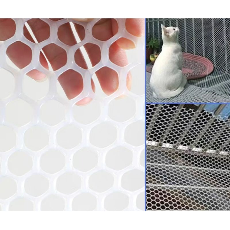 [SG stock] Cat window mesh proof plastic mat 1.2 cm hole pet safe, Pet ...