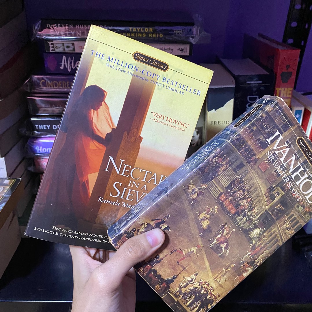 Signet Classics Set (Ivanhoe and Nectar in a Sieve), Hobbies & Toys ...