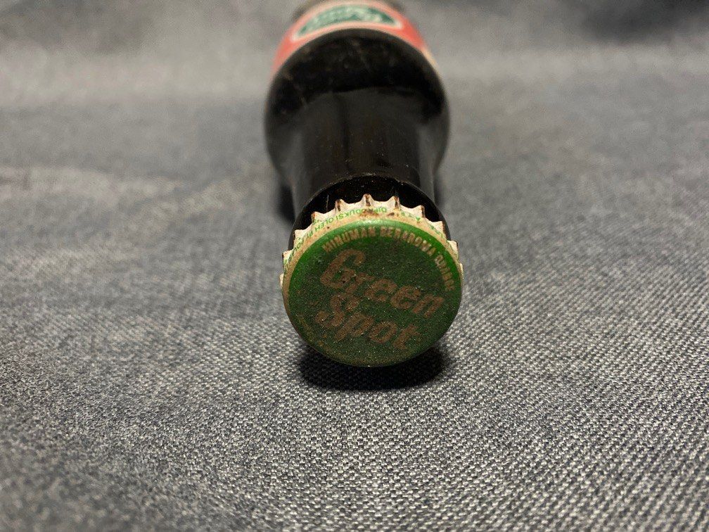 Soft drink green spot unopened bottle, Hobbies & Toys, Memorabilia ...