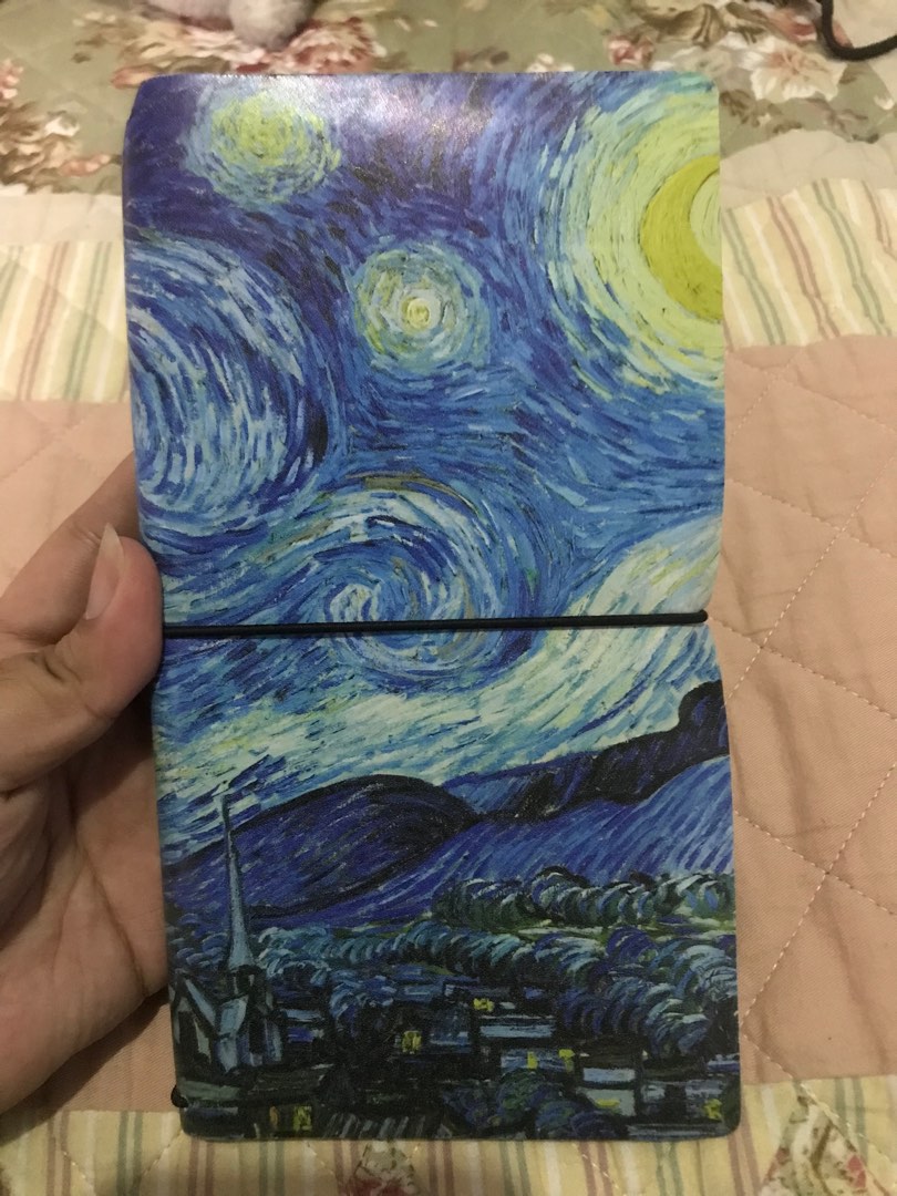 STARRY NIGHT NOTEBOOK, Hobbies & Toys, Stationary & Craft, Stationery ...