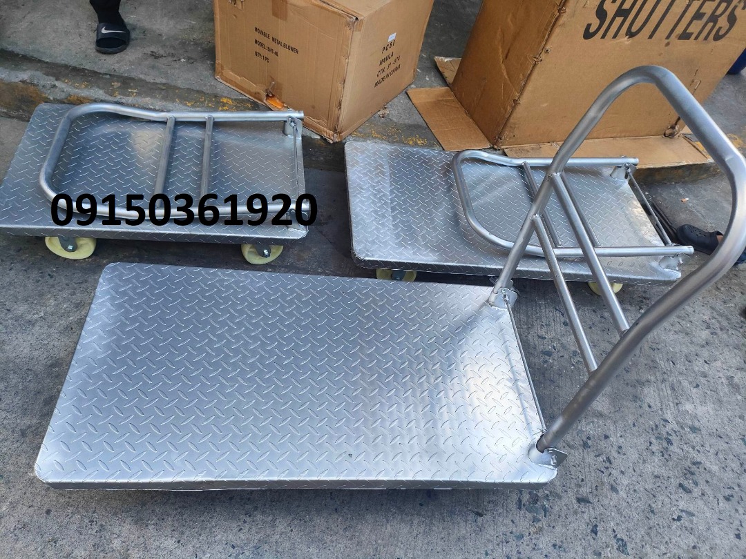 Steel Platform Push Cart On Carousell