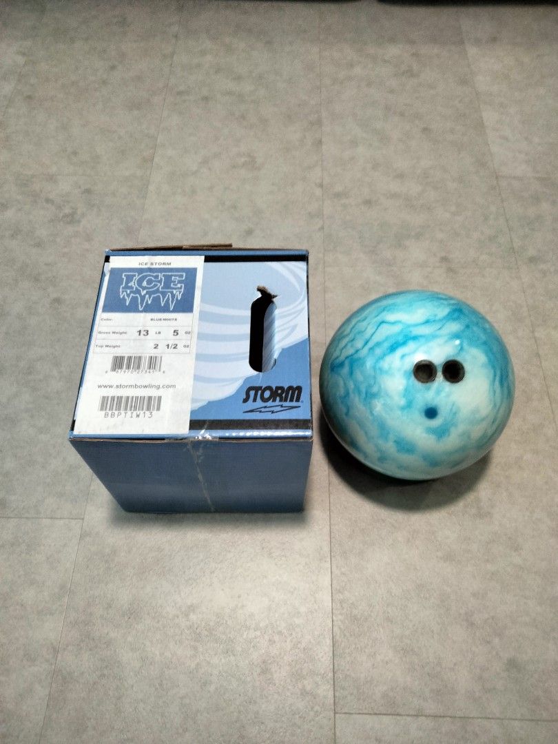 Storm Ice Spare Bowling Ball 13 lbs 5 oz, Sports Equipment, Sports ...