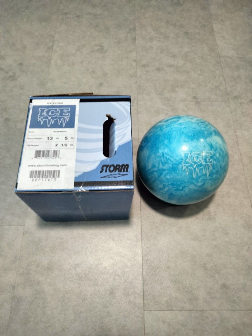 Storm Ice Spare Bowling Ball 13 lbs 5 oz, Sports Equipment, Sports ...