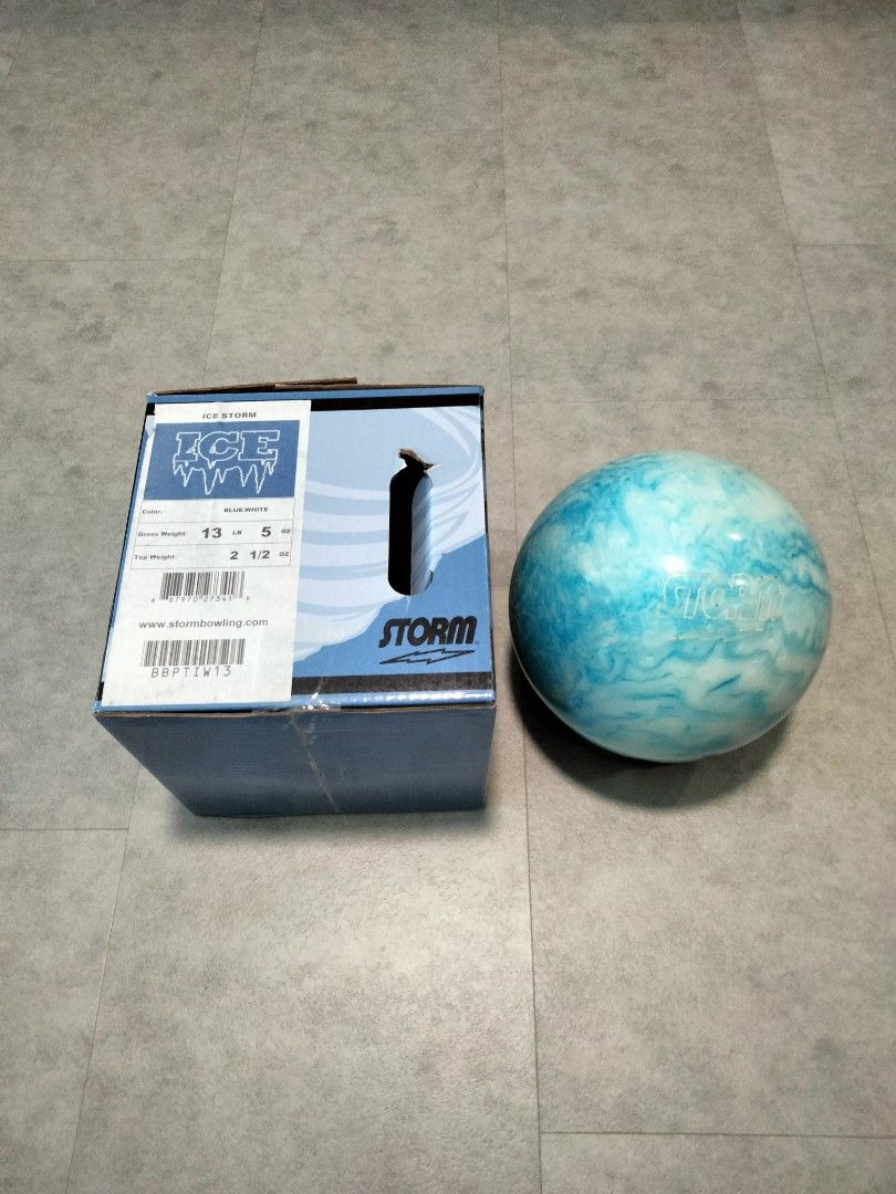 Storm Ice Spare Bowling Ball 13 lbs 5 oz, Sports Equipment, Sports ...
