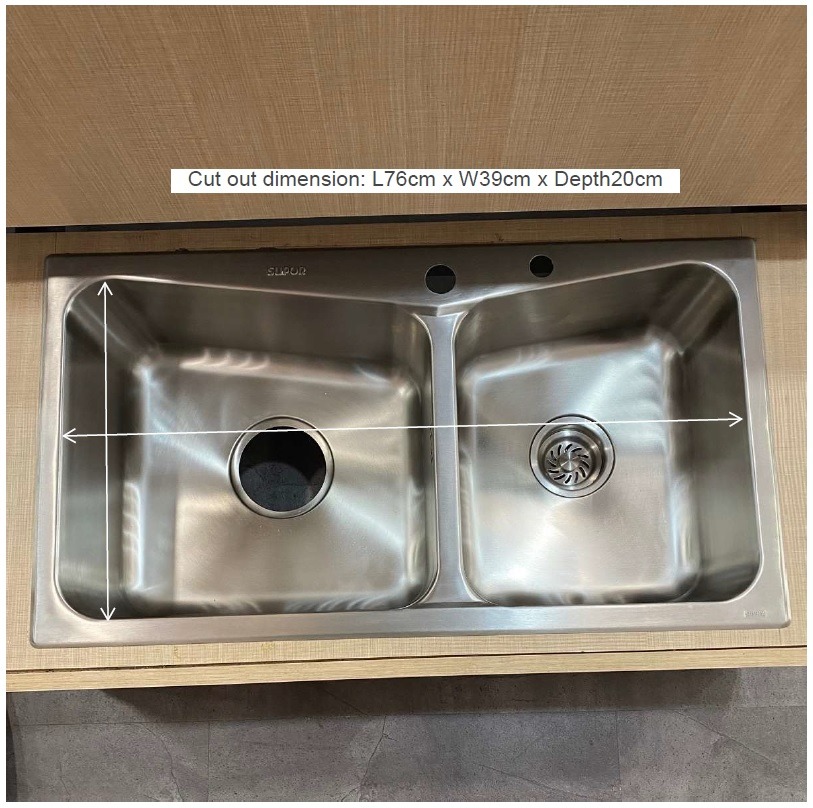 SUPOR kitchen sink (Showroom display set), Furniture & Home Living ...