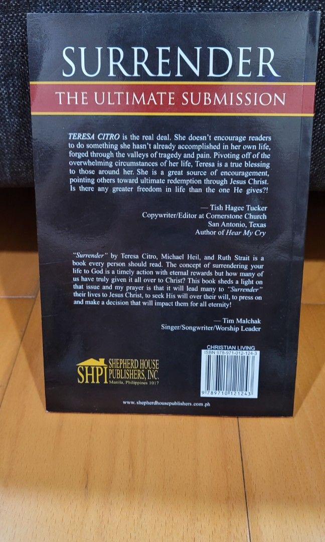 Surrender The Ultimate Submission by Teresa Allisa Citro Michael Heil Ruth Strait, Hobbies ...