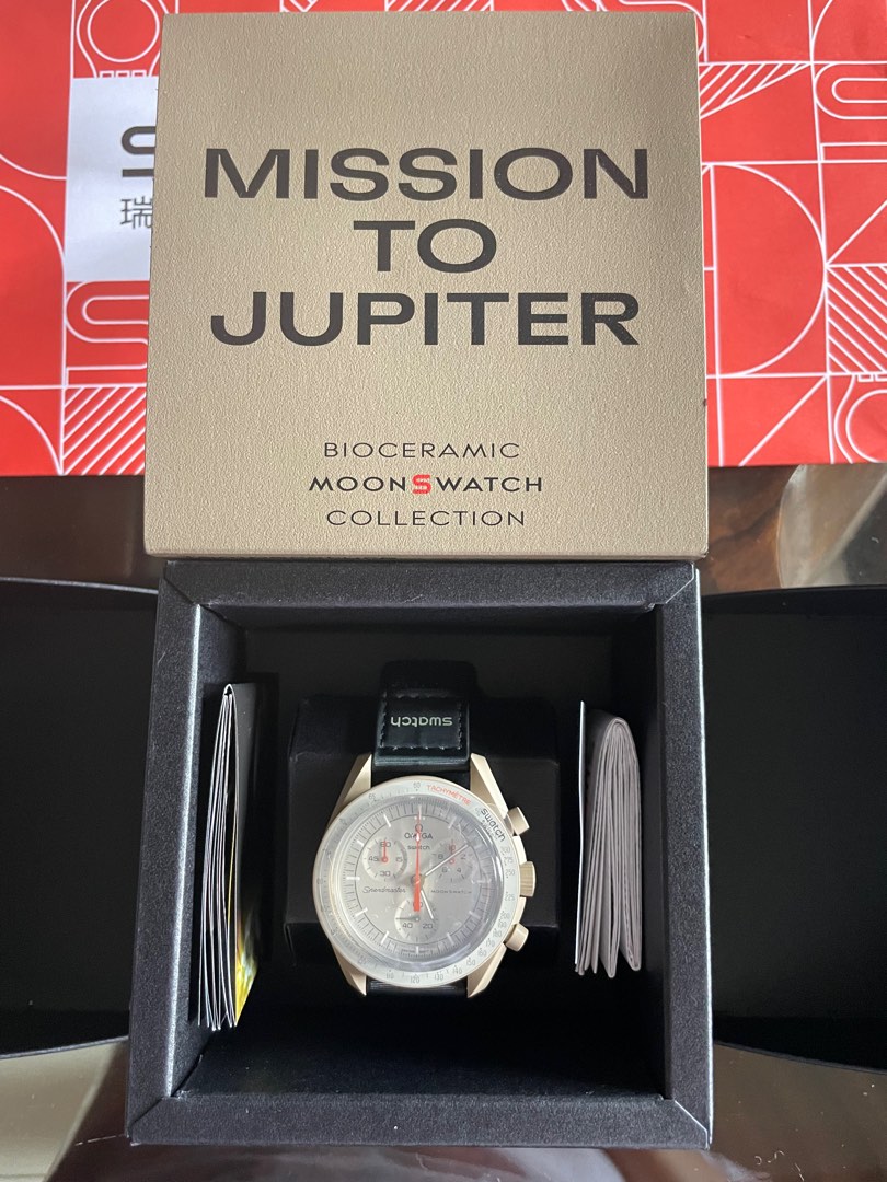 Swatch x Omega Bioceramic Moonswatch Collectionn- Mission to Jupiter ...