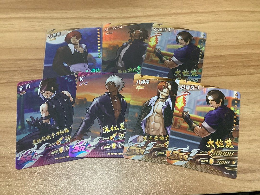 The King of Fighters (KOF) Trading Card sets, Hobbies & Toys, Toys ...