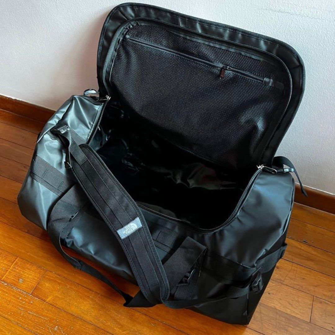 The North Face - Base Camp Duffel (M) Black/Silver, Sports Equipment ...