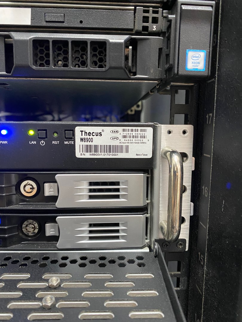 Thecus W8900 8 bay 2U Rack Mount Windows Storage Server, Computers ...