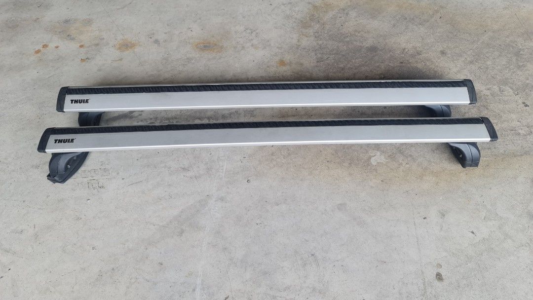 Thule cross bar, Car Accessories, Accessories on Carousell