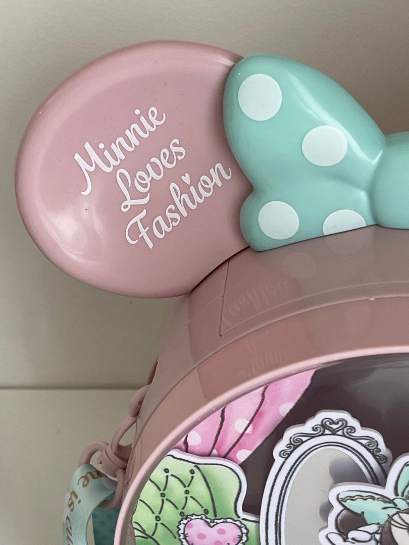 Tokyo Disneyland Popcorn Bucket Minnie Mouse Hobbies And Toys Memorabilia And Collectibles Fan