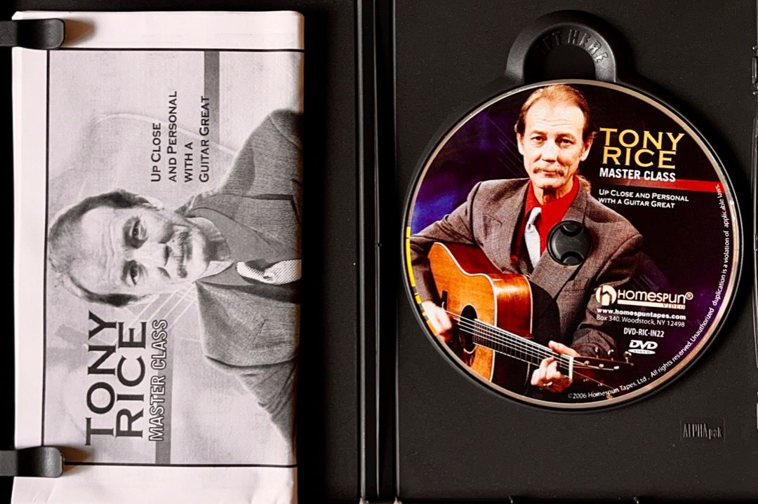 Tony Rice Master Class-Up Close and Personal with a Guitar Great ...