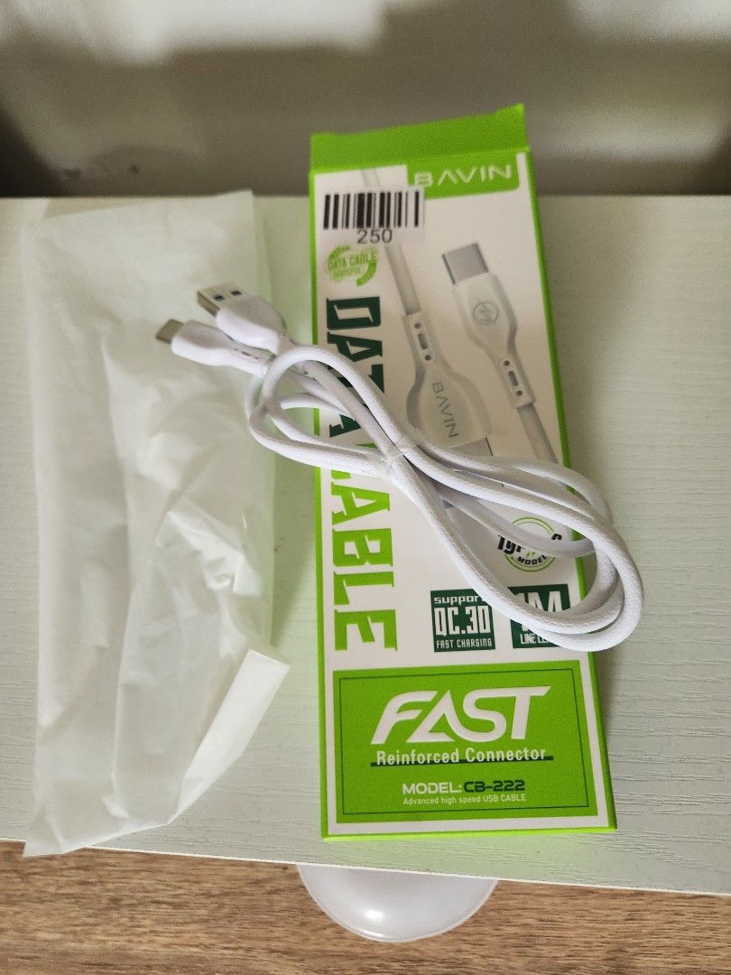 Bavin Type C to USB Cable Brand New With Box , Mobile Phones & Gadgets ...