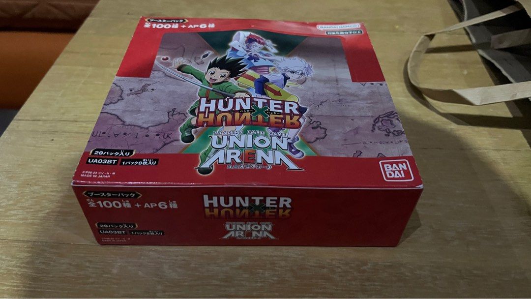 Union Arena - Hunter X Hunter booster box (JP), Hobbies & Toys, Toys & Games on Carousell