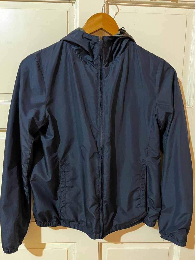 Uniqlo Reversible Parka, Women's Fashion, Coats, Jackets and Outerwear ...