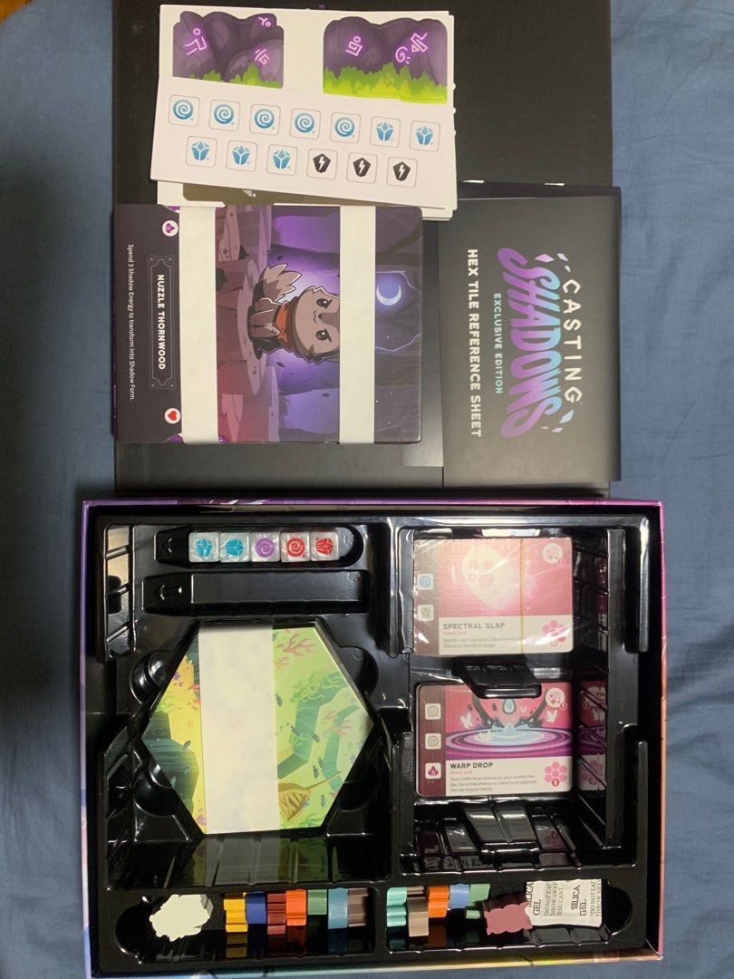 Unstable Unicorns Casting Shadows Exclusive Edition board game, Hobbies ...