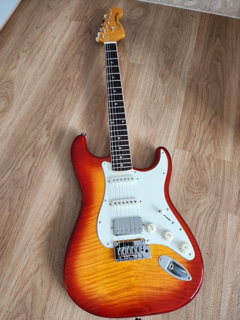 Squier Fender FMT HSS Stratocaster Upgraded! (Rosewood FB, Alnico 5 ...