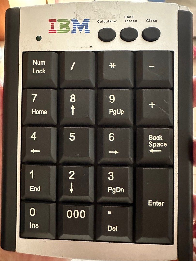 USB numeric number keypad, Computers & Tech, Parts & Accessories, Computer Keyboard on Carousell