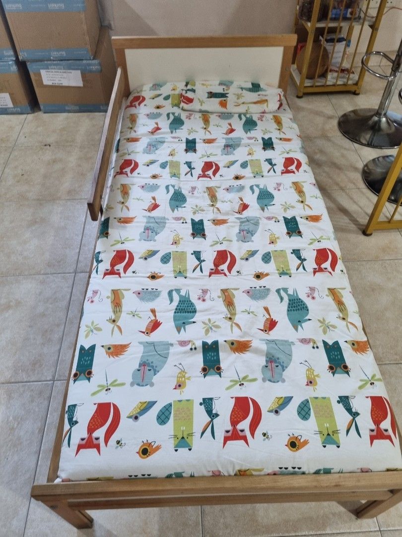 Used Bed Frame with Mattress, Furniture & Home Living, Furniture, Bed ...