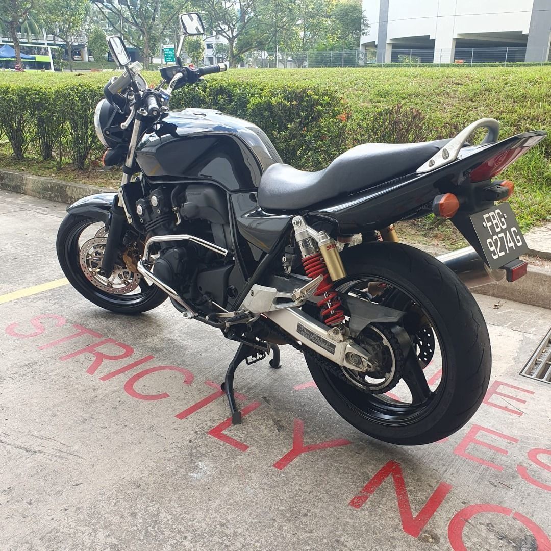 USED HONDA CB400 SUPER FOUR S4 REVO 4 VTEC BLACK ENGINE 2A MOTORCYCLE ...
