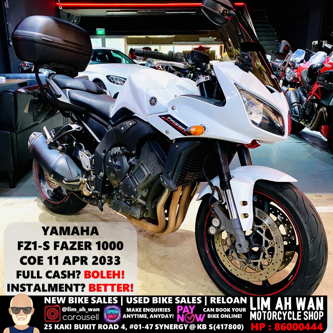 USED Yamaha FZ1S Fazer 1000, Motorcycles, Motorcycles for Sale, Class 2 ...