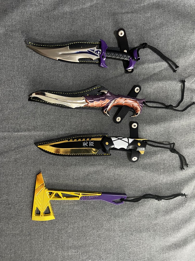 Valorant melee skin replicas, Hobbies & Toys, Toys & Games on Carousell