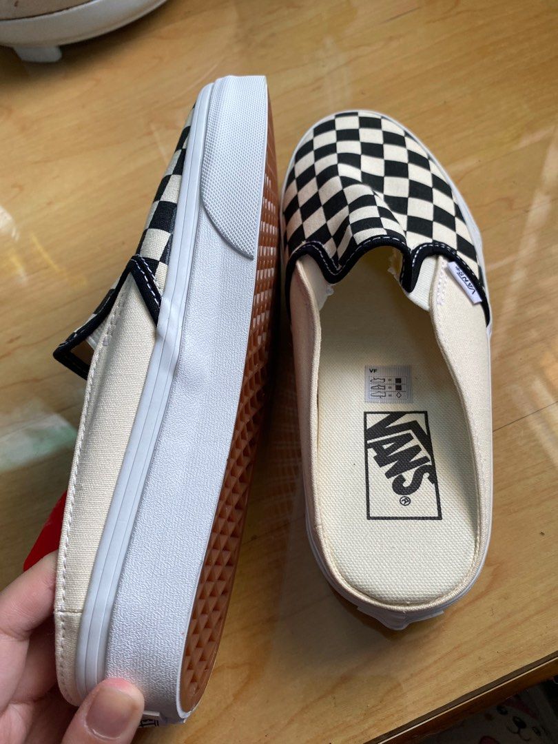 Vans Slip-on Mule Checkerboard on Carousell