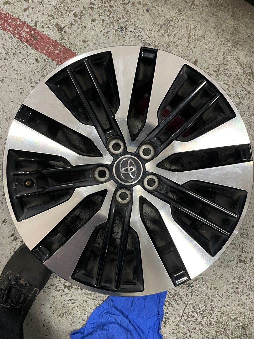 Vellfire rim 18, Car Accessories, Tyres & Rims on Carousell
