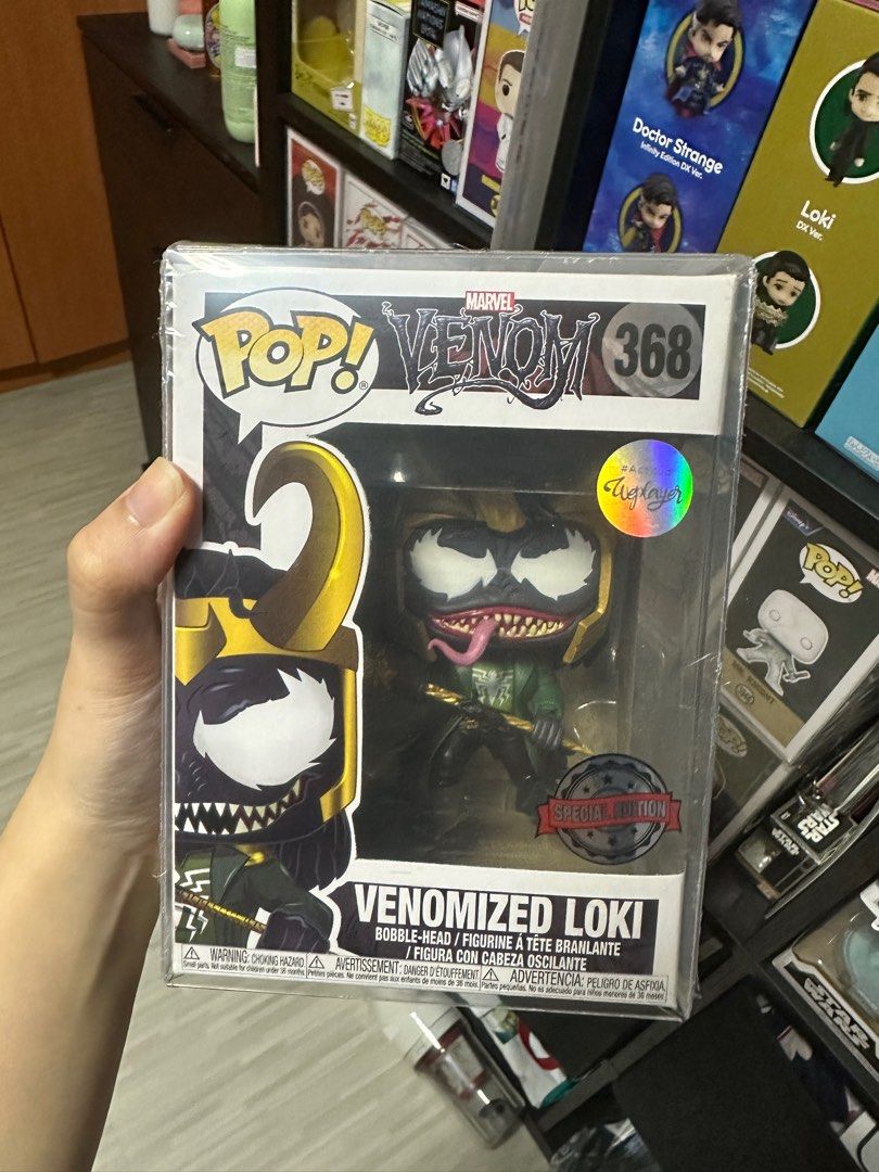 Venomized Loki Funko Pop, Hobbies & Toys, Toys & Games on Carousell