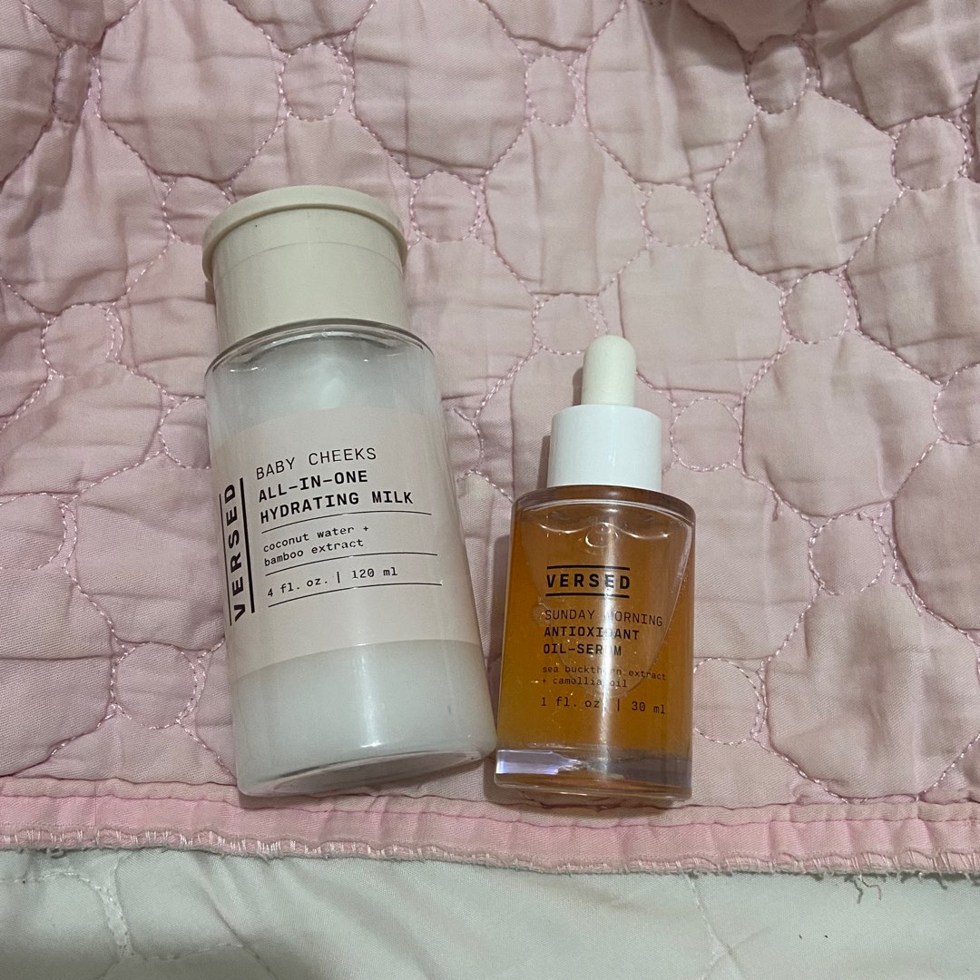 Versed Facial Toner & Serum, Beauty & Personal Care, Face, Face Care on ...