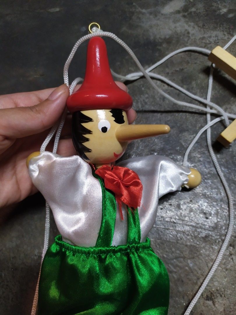 Vintage 70s Wooden Pinocchio Marionette Puppet, Hobbies & Toys ... Vintage 70s Wooden Pinocchio Marionette Puppet, Hobbies & Toys ...