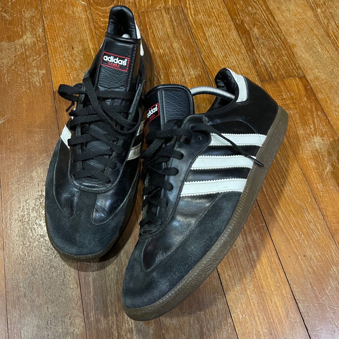 Vintage Adidas Samba OG Classic Black, Men's Fashion, Footwear ...
