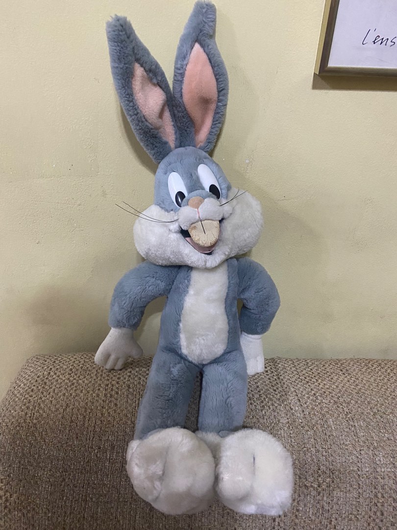 Vintage Bugs Bunny Stuffed Toy, Hobbies & Toys, Toys & Games on Carousell