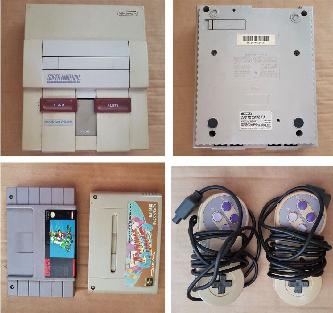Vintage Collectibles, Super Nintendo Entertainment System, Original NES ...
