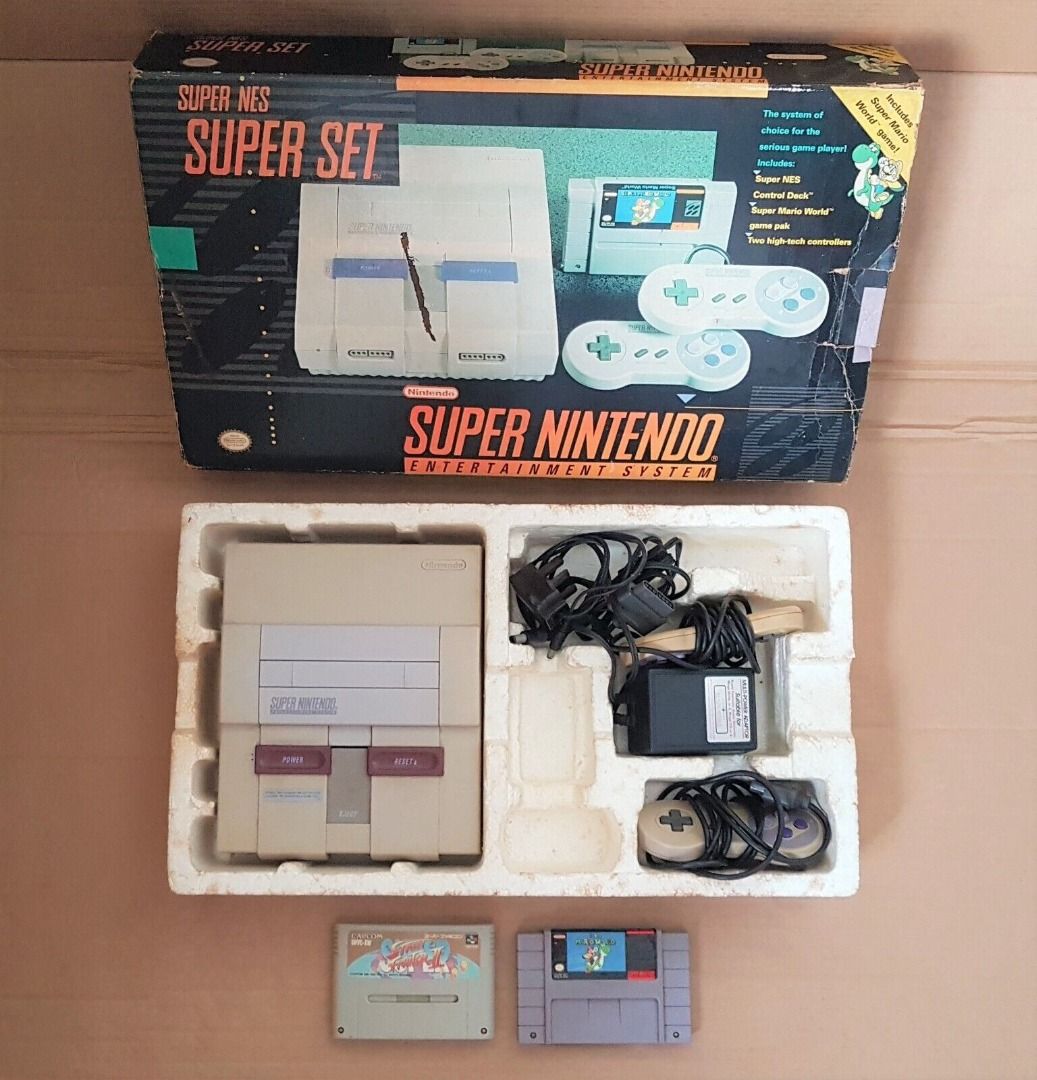 Vintage Collectibles, Super Nintendo Entertainment System, Original NES ...