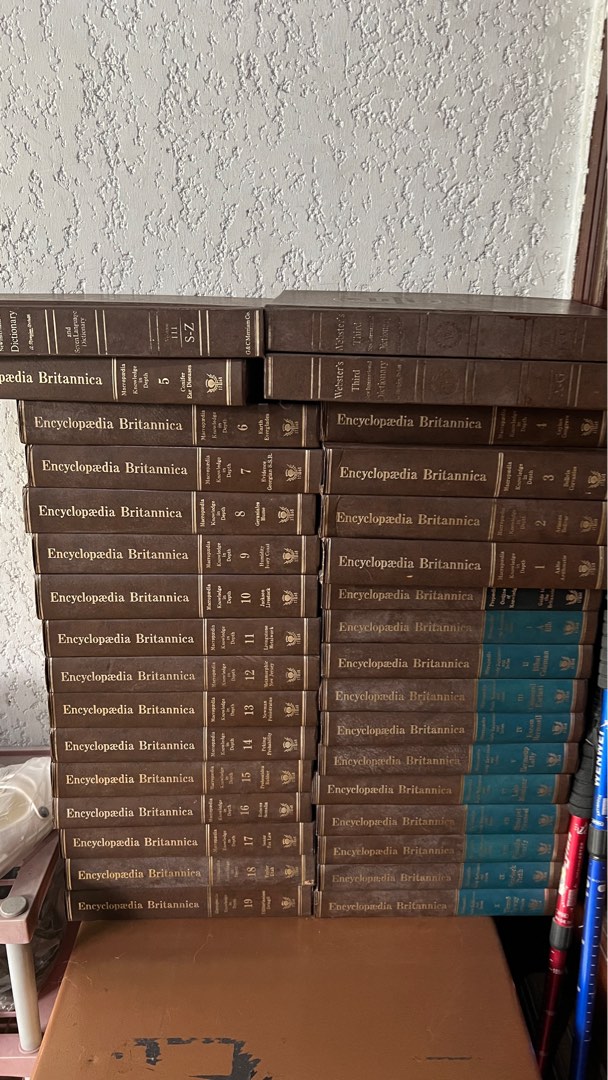 Vintage Encyclopedia Britannica Complete Set Collector's Item on Carousell