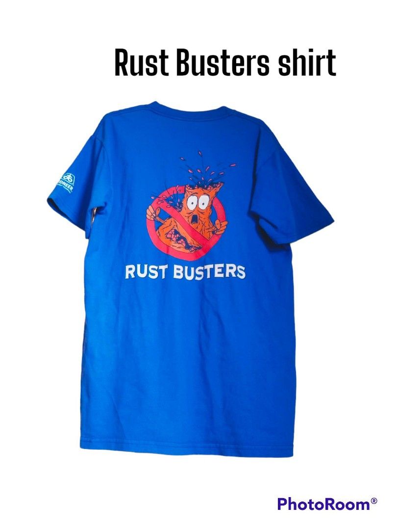 VINTAGE RUST BUSTERS SHIRT on Carousell
