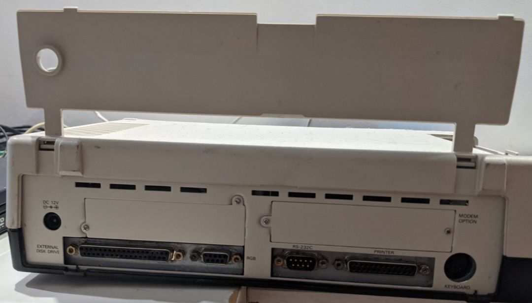 Vintage Tandy Radio Shack 1400FD laptop, Computers & Tech, Laptops ...