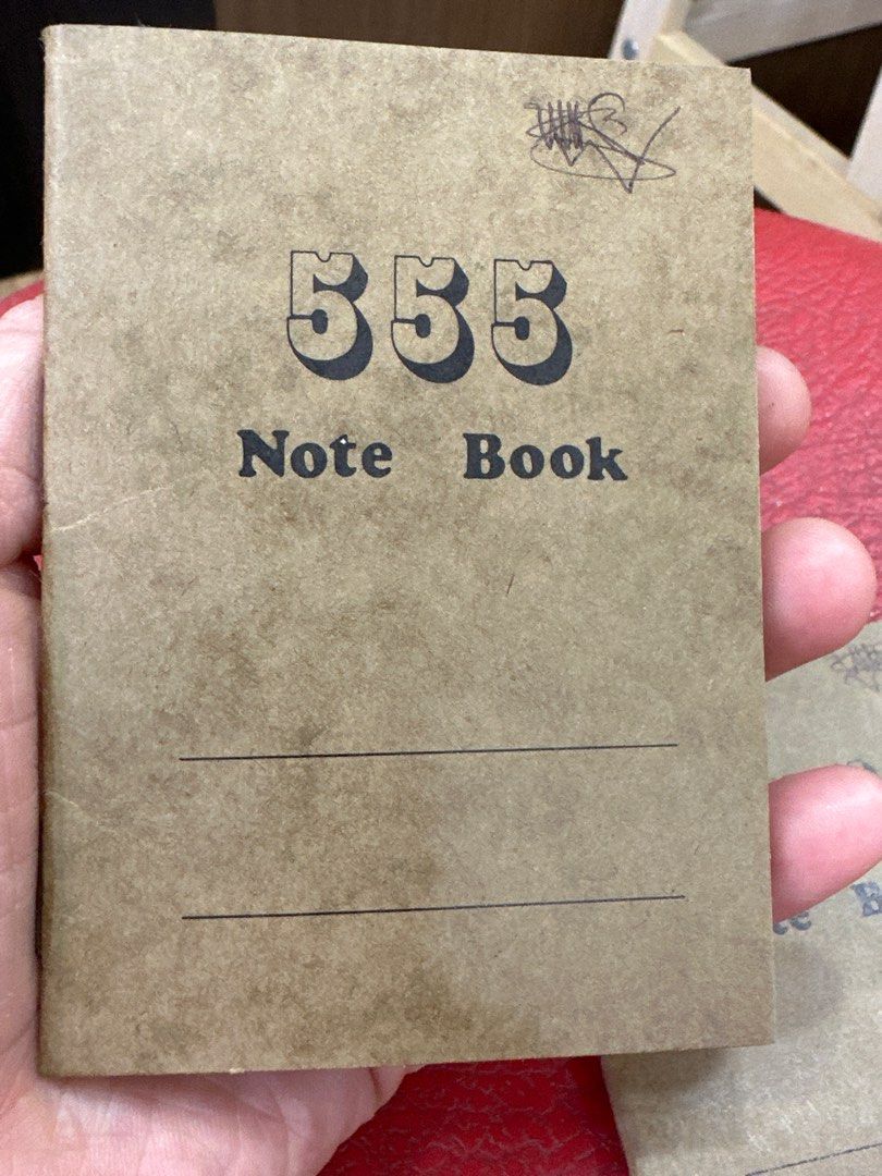 vintage two 555 mini note book, Hobbies & Toys, Memorabilia ...