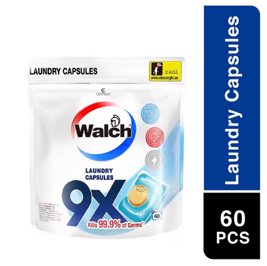 Walch Laundry Capsules, Furniture & Home Living, Cleaning & Homecare ...