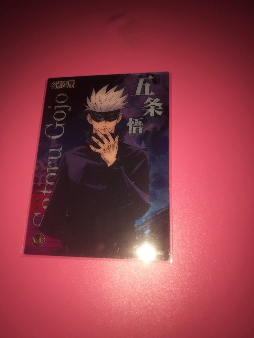 Want To Trade/Trading: (WTT) Jujutsu Kaisen/JJK Gojo Satoru Wafer/Clear ...