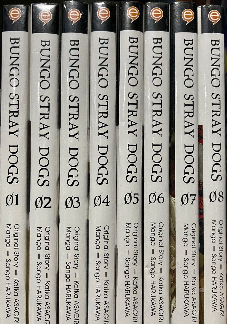 [WTS] Bungou Stray Dogs Manga Vol 01 to 08, Hobbies & Toys, Books ...