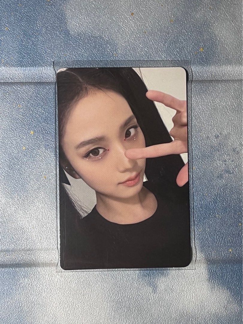 wts jisoo solo album me kit album photocard jisoo blackpink pc pcs ...