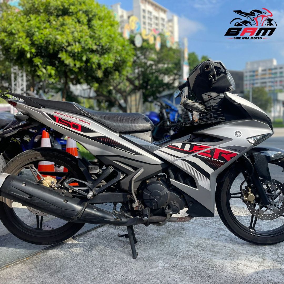 Yamaha sniper v1, Motorcycles, Motorcycles for Sale, Class 2B on Carousell