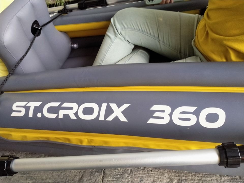 Zray St. Croix 360 2-Person Inflatable Kayak Set, Sports Equipment, Sports & Games, Water Sports ...
