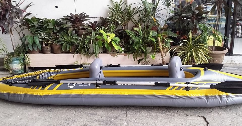 Zray St. Croix 360 2-Person Inflatable Kayak Set, Sports Equipment, Sports & Games, Water Sports ...