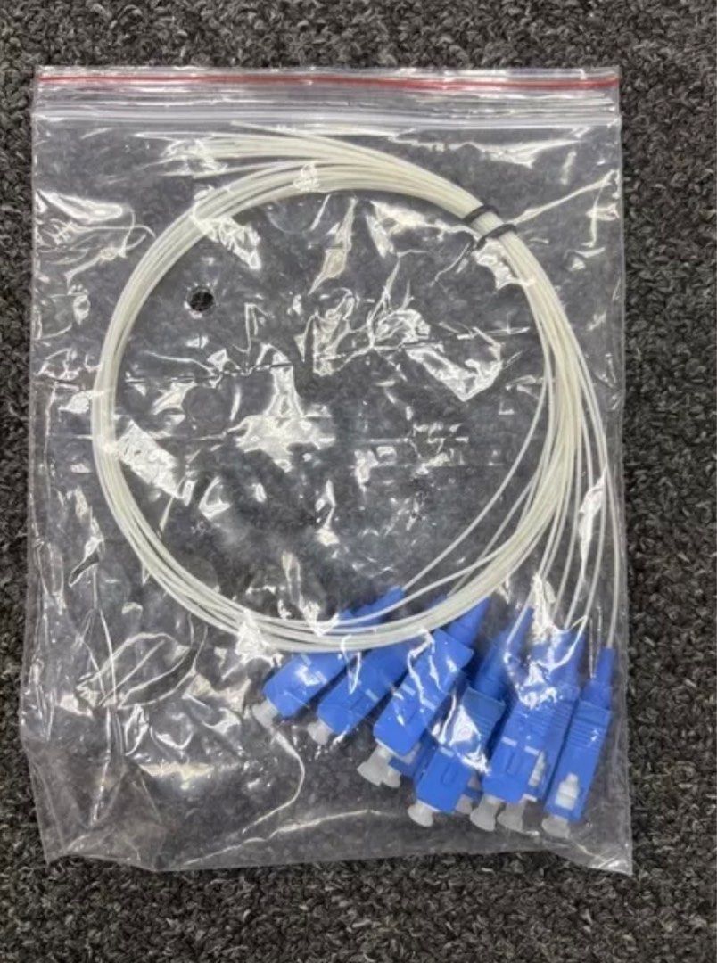 (10 pcs)FTTH Unifi Certifier SC/PC Fiber Optic single mode Pigtails ...