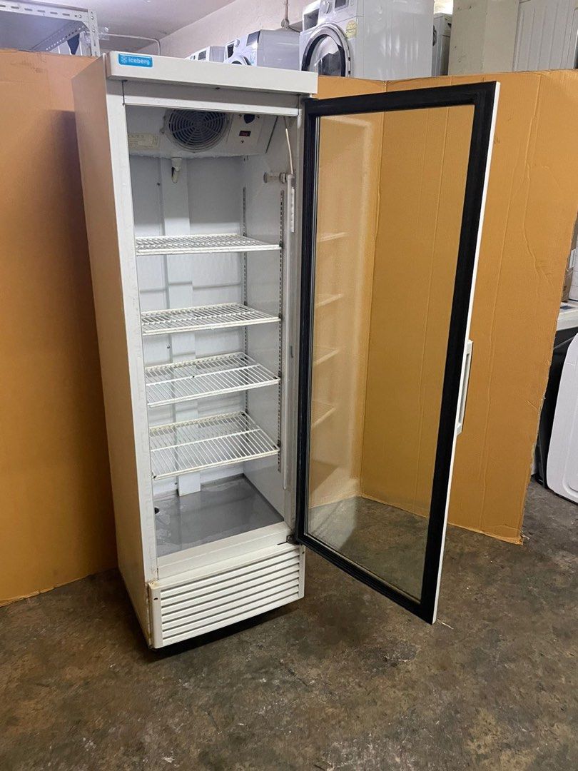 152304 (5) ICEBERG ICE300R Drinks Display Chiller Showcase Upright ...
