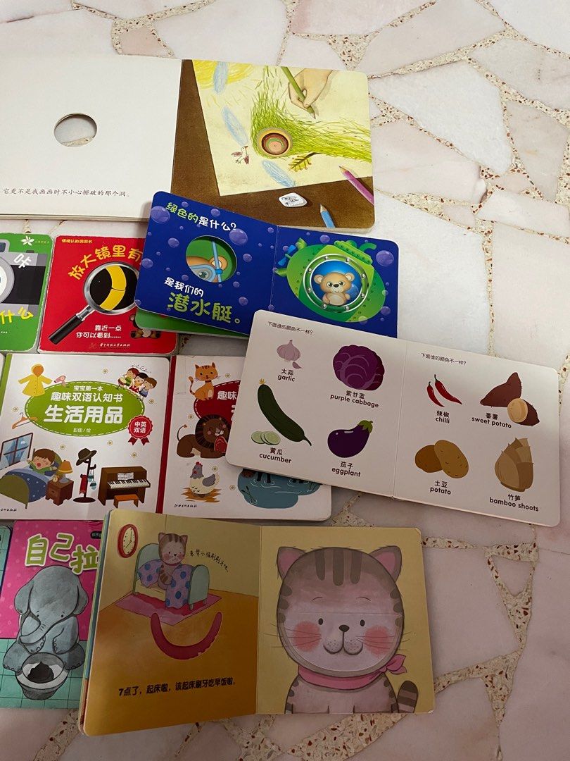 $15 for all 11 chinese board books, Hobbies & Toys, Books & Magazines ...